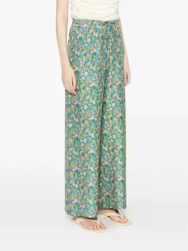 PIERRE-LOUIS MASCIA Floral-printed Palazzo Pants