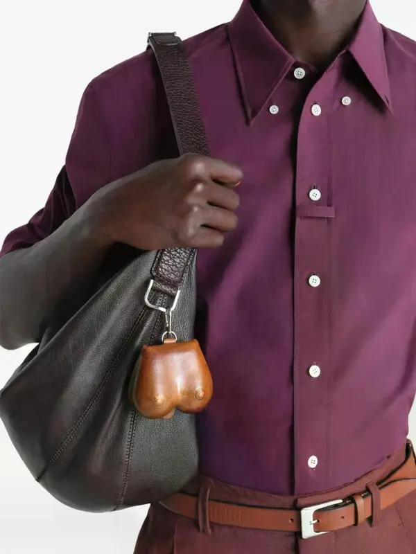 LEMAIRE Carlos Leather Keyring
