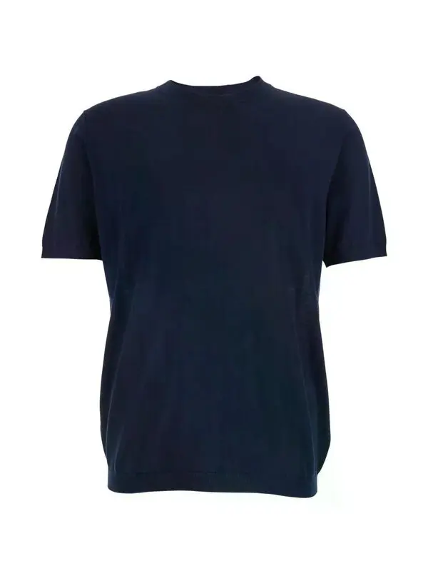 KANGRA Short-sleeved Knitted Top