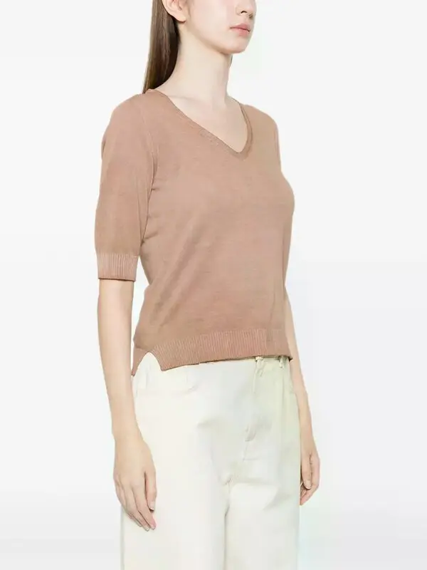 AROVESCIO V-neck T-shirt
