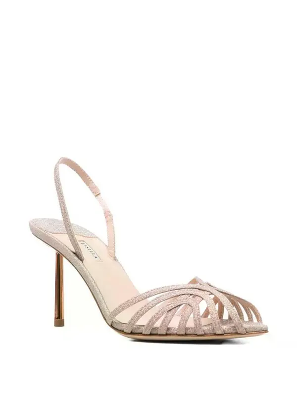 LE SILLA Glitter Strappy Sandals