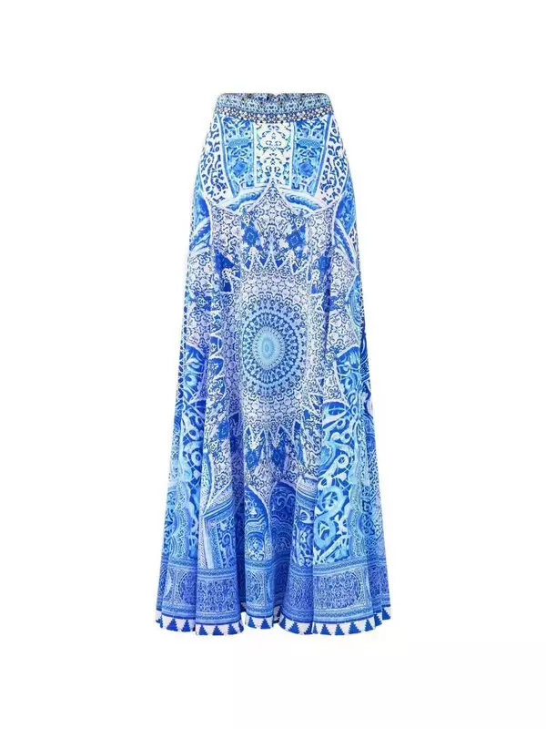 Camilla Flared Maxi Skirt