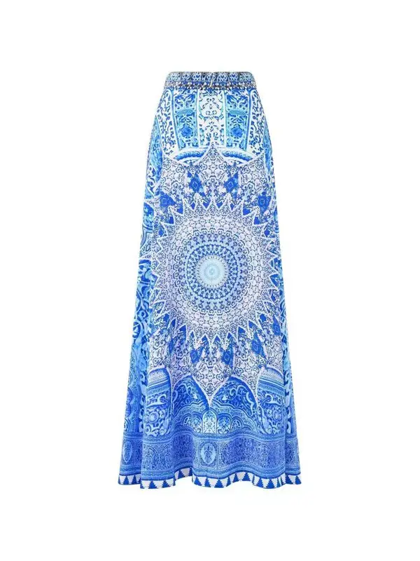 Camilla Flared Maxi Skirt