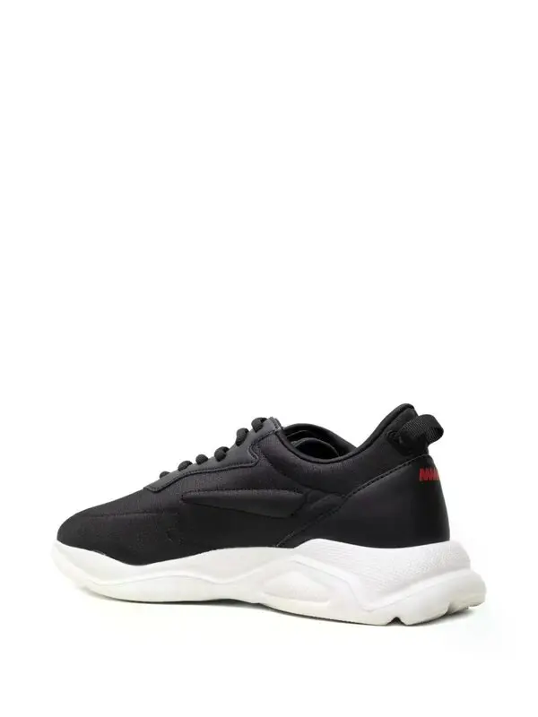 Hugo Lace-up Fastening Sneakers With Logo Print Pull-tab