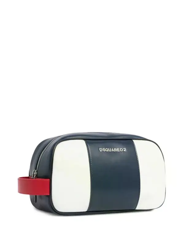 Dsquared2 Striped Wash Bag