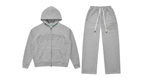 GODSPEED Symmetric Studded V2 Sweatsuit - Heather Grey