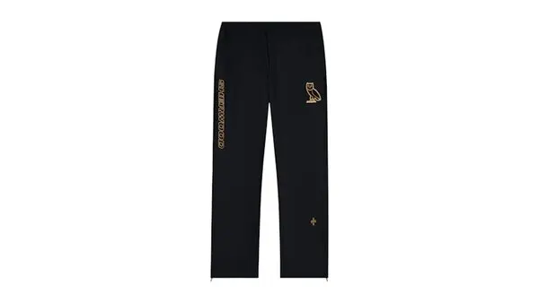 OVO Sherwood Nylon Hockey Track Pants - Black