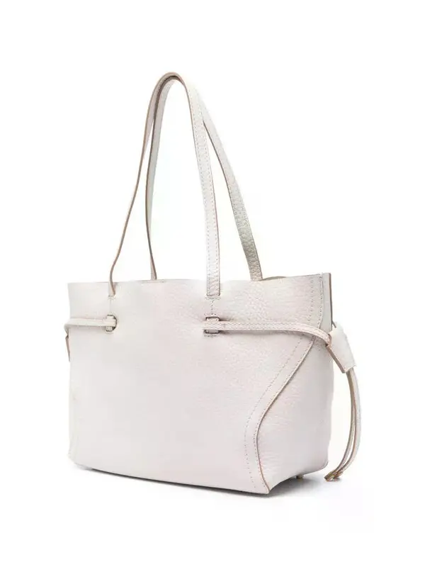 GIANNI CHIARINI Violette Magnetic-fastening Tote Bag - Neutrals