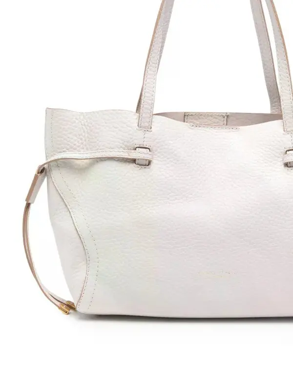 GIANNI CHIARINI Violette Magnetic-fastening Tote Bag - Neutrals
