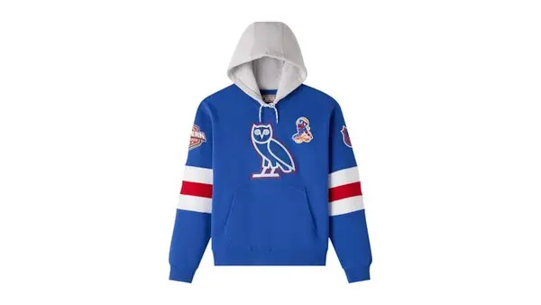 OVO Nhl New York Rangers Hoodie - Blue