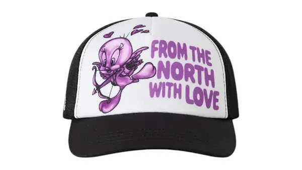 OVO Looney Tunes Tweety Bird From The North With Love Hat - White