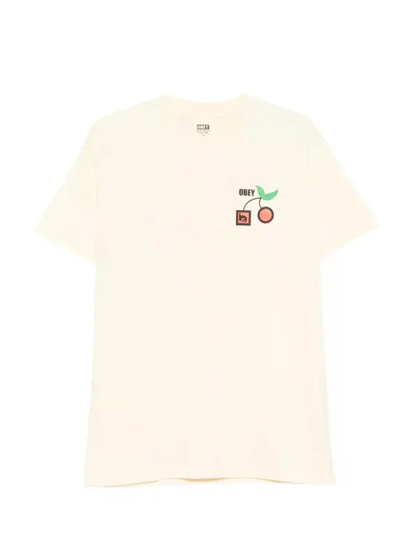 Obey Graphic T-shirt - Neutrals