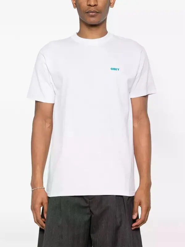 Obey Logo T-shirt - White