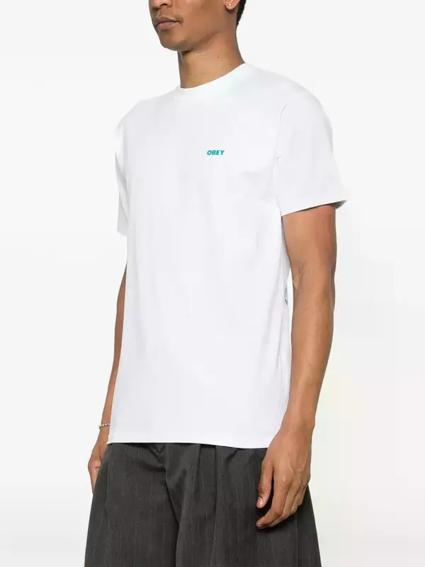 Obey Logo T-shirt - White
