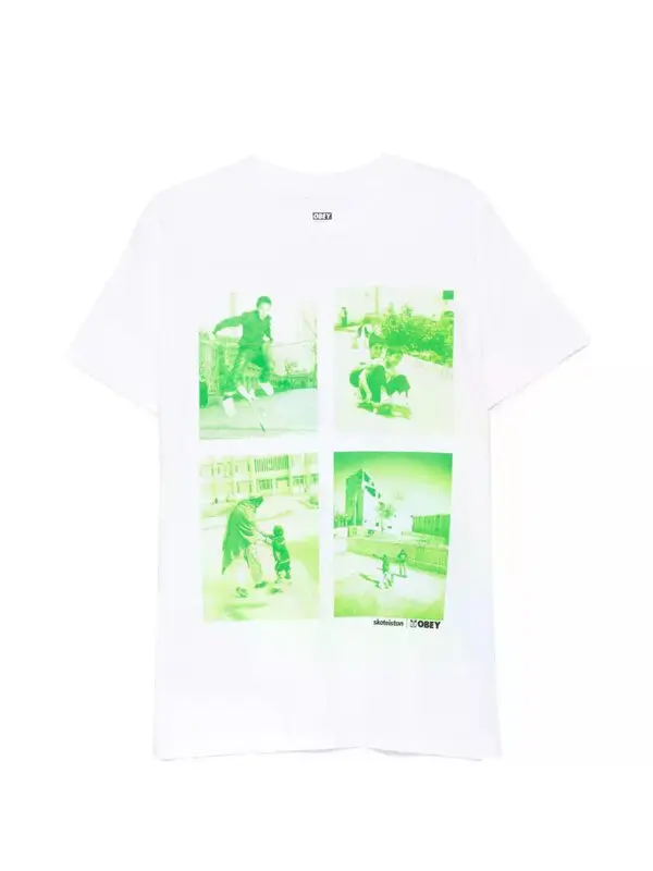 Obey Graphic T-shirt - White