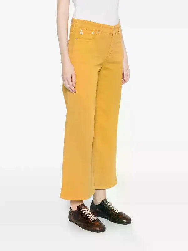 Ag Wide Leg Crop Jeans