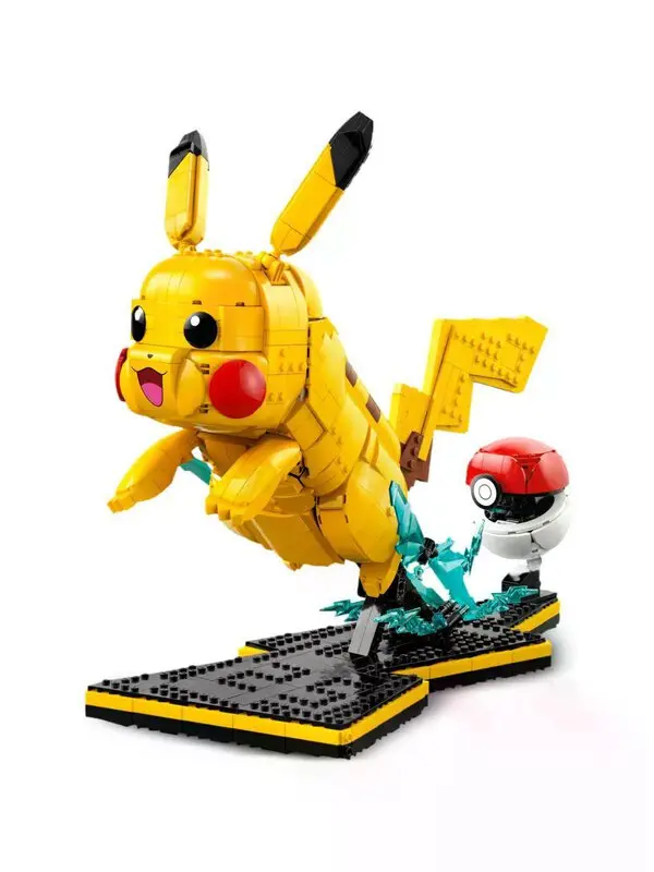 Lego Pokémon Pikachu And Poké Ball Collectible Set - Yellow