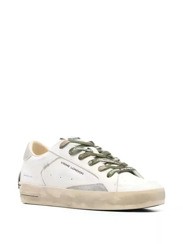 CRIME LONDON Sk8 Deluxe Lace-up Sneakers