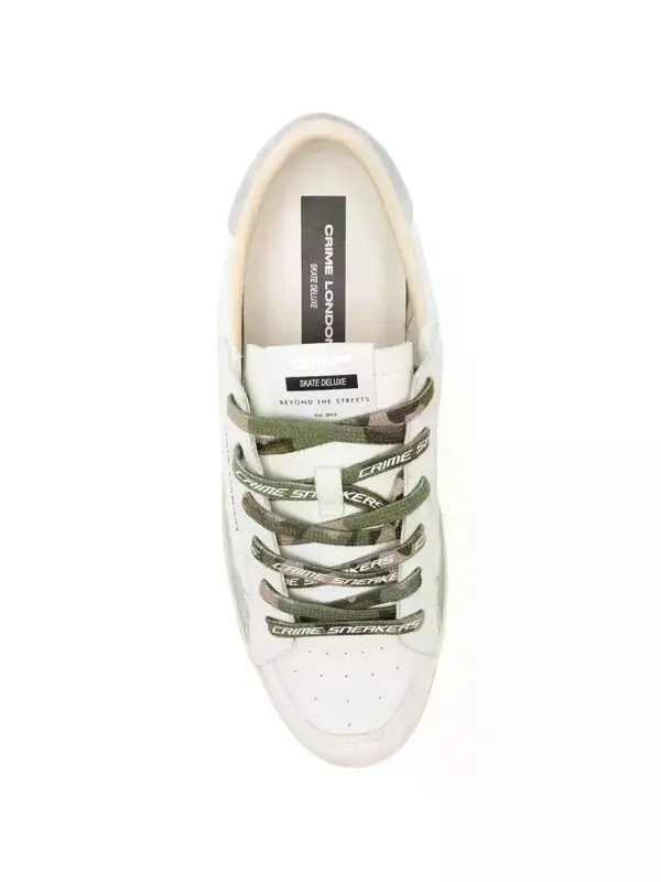 CRIME LONDON Sk8 Deluxe Lace-up Sneakers