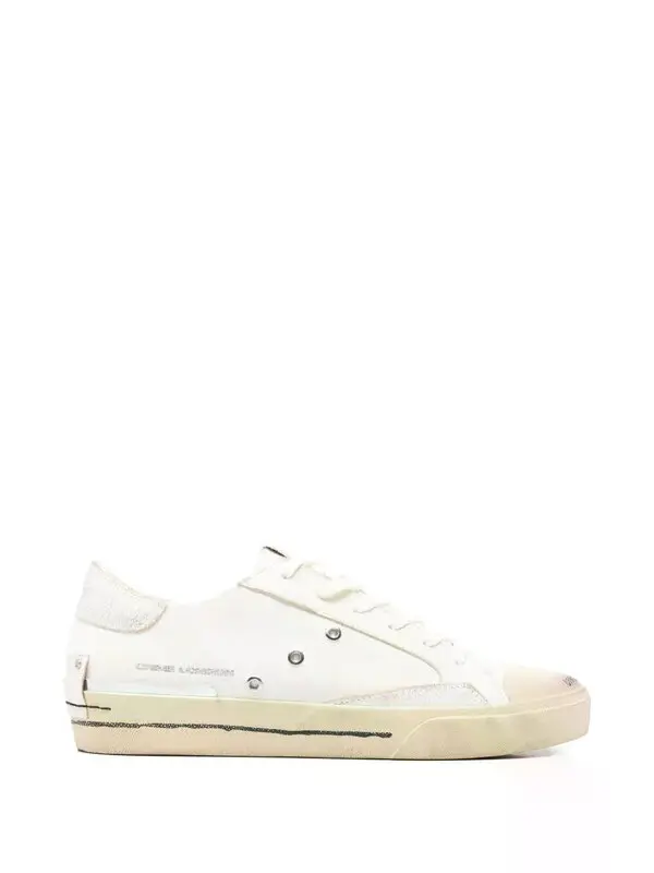CRIME LONDON Recut Low Sneakers - White