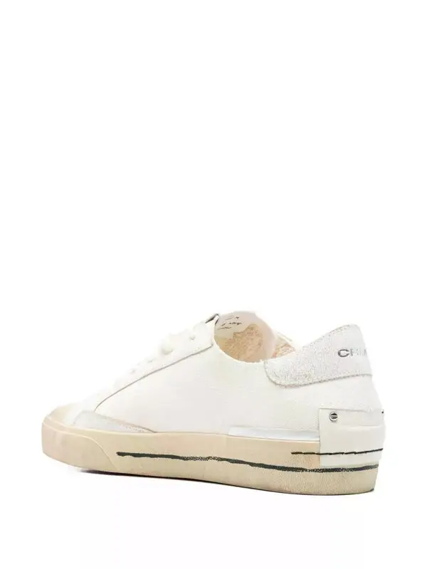 CRIME LONDON Recut Low Sneakers - White