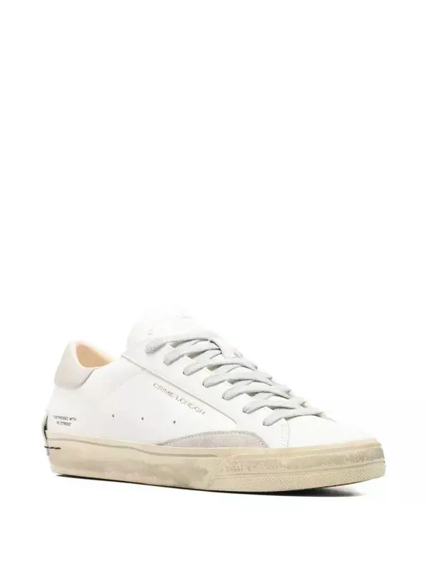 CRIME LONDON Distressed 2.0 Lace-up Sneakers