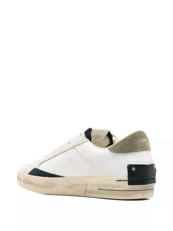 CRIME LONDON Sk8 Deluxe Leather Sneakers