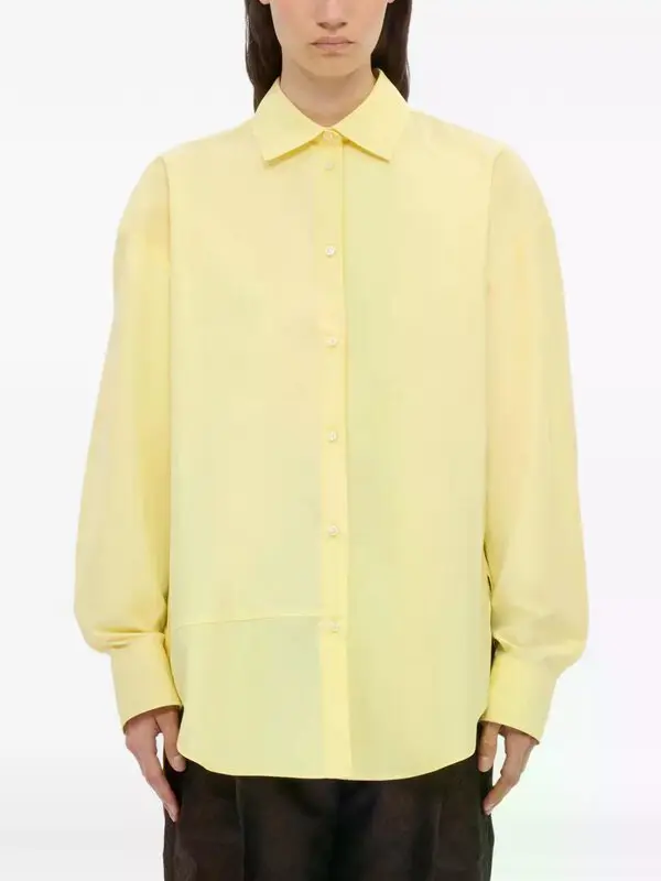 MSGM Asymmetric Long-sleeve Shirt