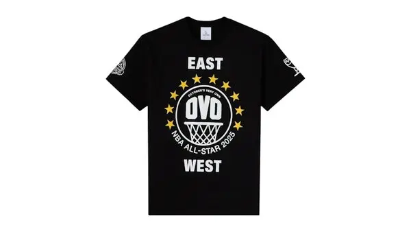 OVO Nba All Star T-shirt - Black