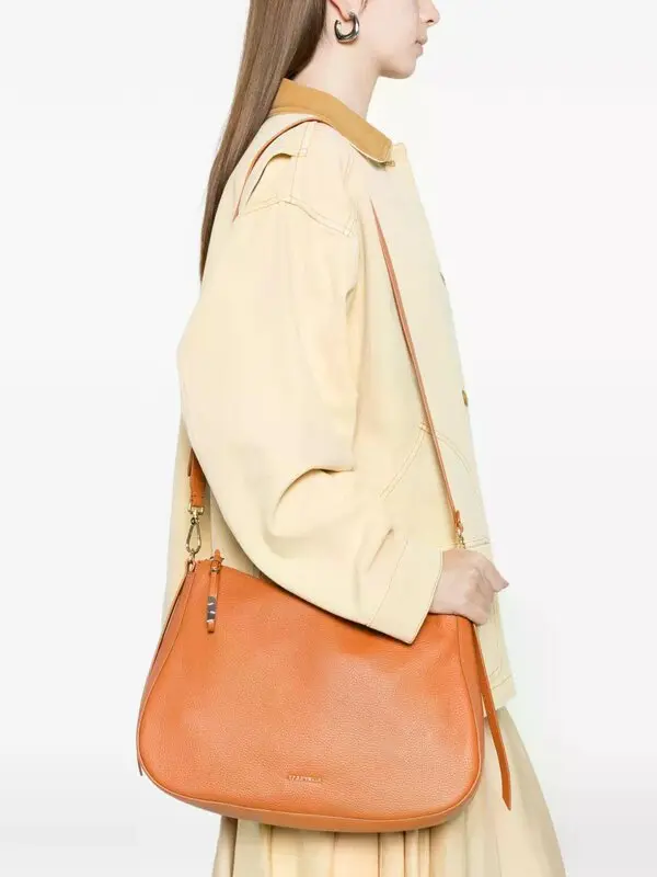 COCCINELLE Nory Leather Shoulder Bag - Brown