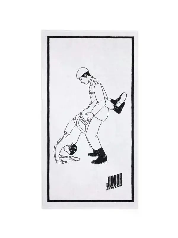 JEAN PAUL GAULTIER Kamasutra Towel - White
