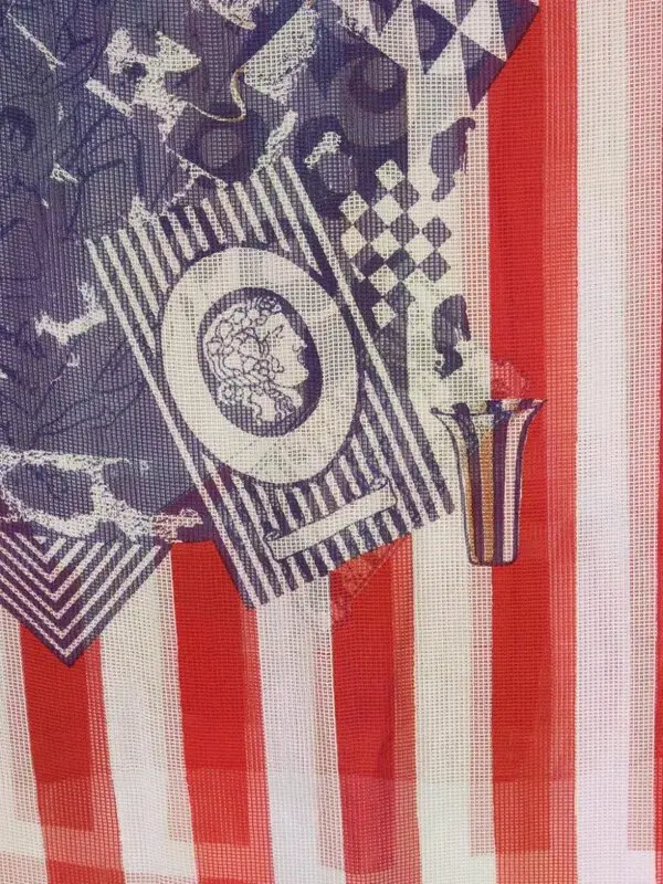 Fendi Silk Mix Print Scarf