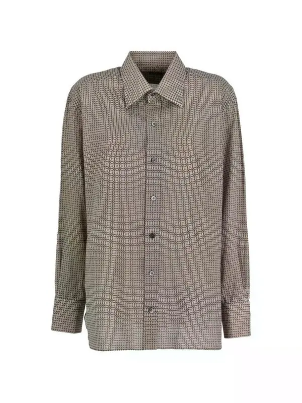 TOM FORD Circle Print Shirt