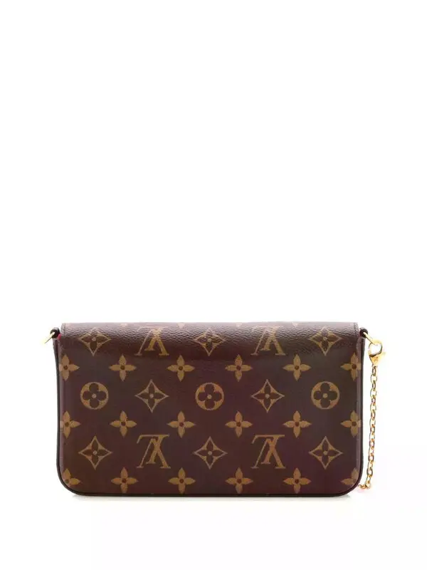 LOUIS VUITTON Felicie Pochette Monogram Canvas - Brown