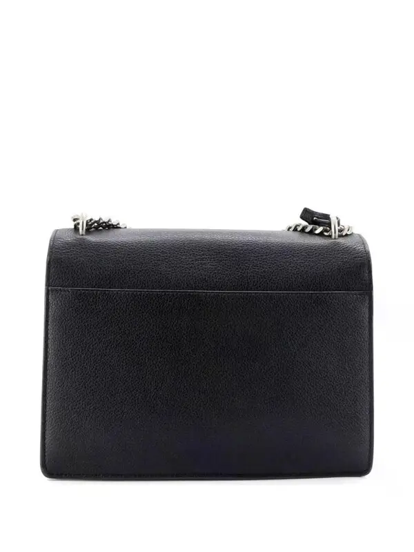 Saint Laurent Sunset Leather Medium Crossbody Bag - Black