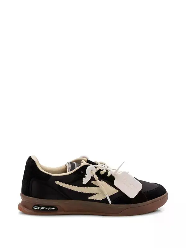 Off-White Suede Sneakers - Black