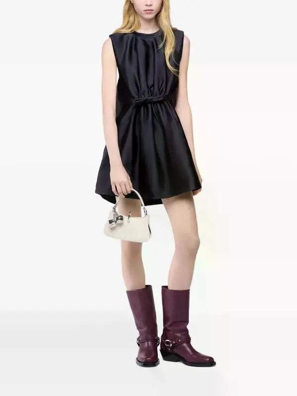 Rabanne Bow Mini Dress - Black