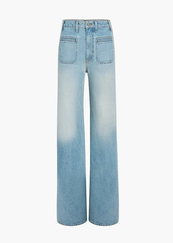 Khaite Delmonico Wide Leg Jeans - Bomont