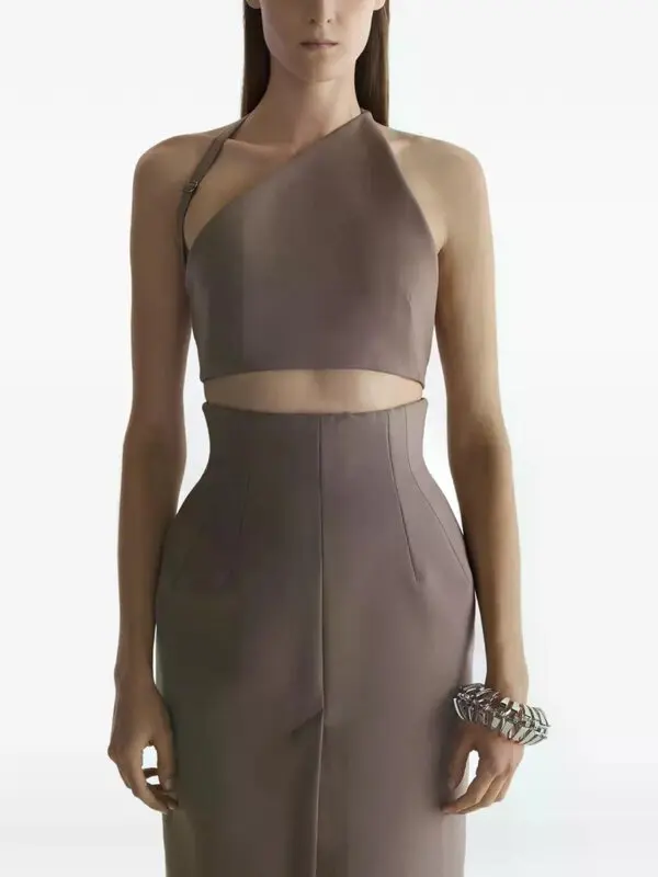 MUGLER Cropped Top