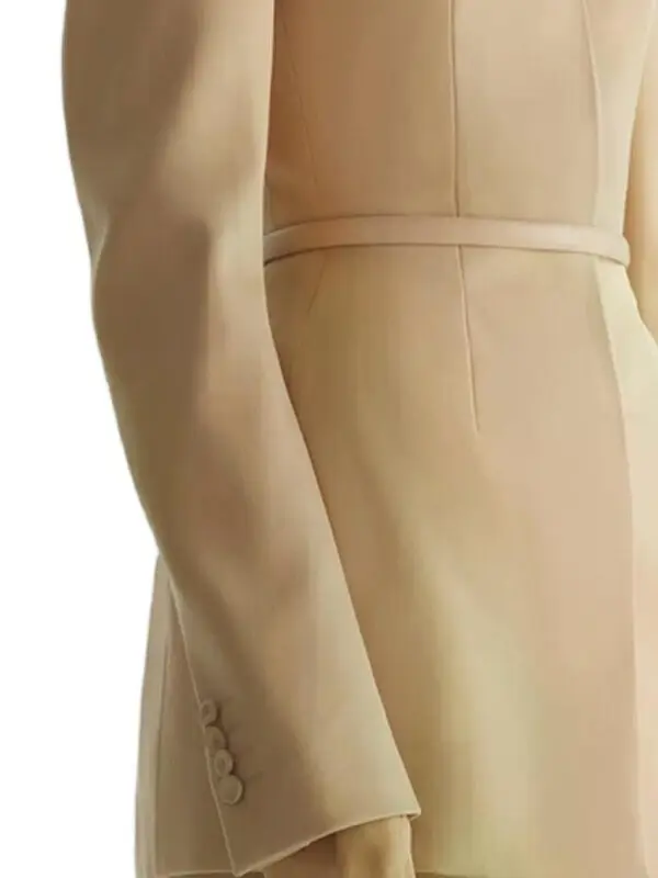 MUGLER Hourglass Jacket - Neutrals