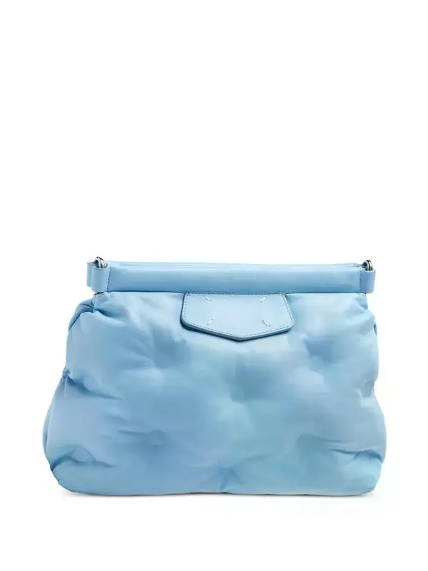 MAISON MARGIELA Quilted Clutch Bag - Blue