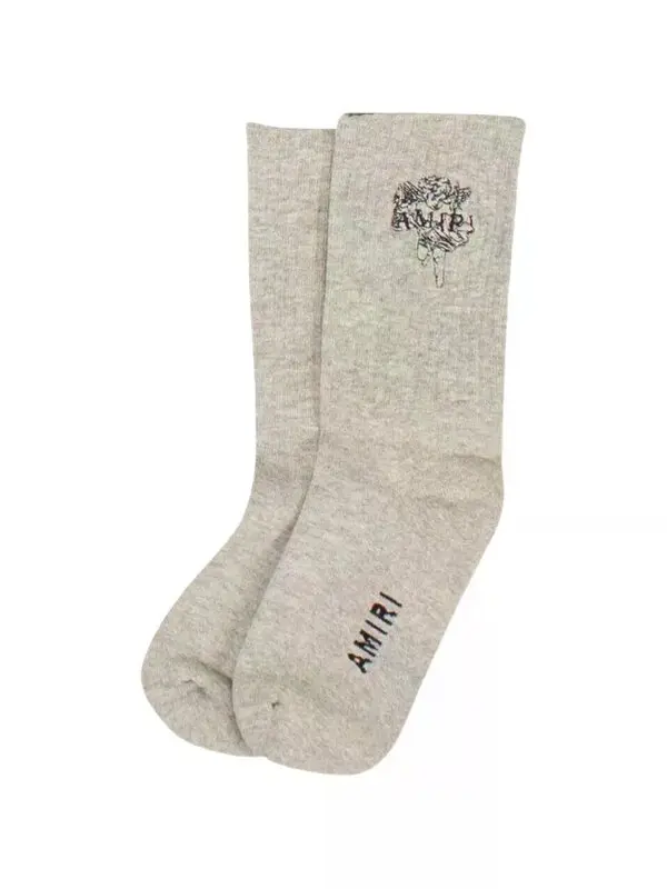 Amiri Cherub Socks - Grey