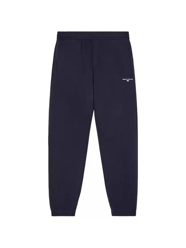 Armani Exchange Logo-detail Elasticated-waistband Track Pants