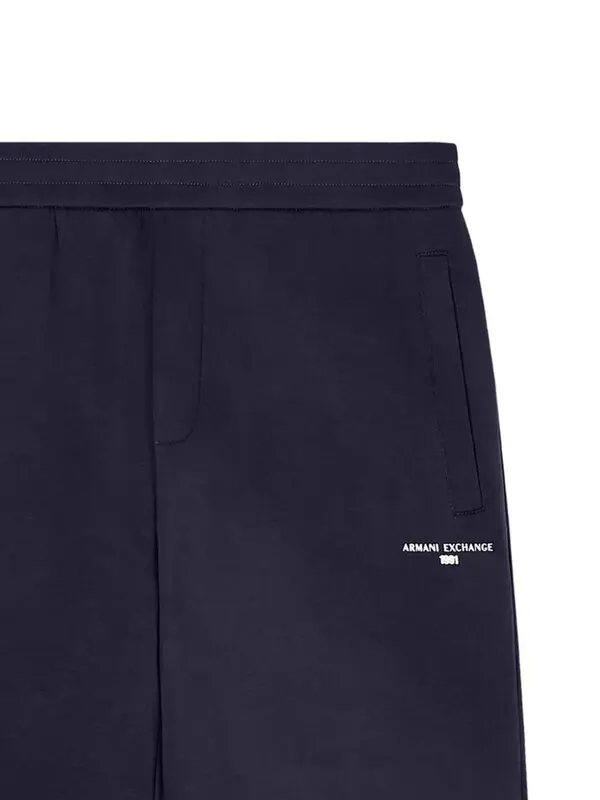 Armani Exchange Logo-detail Elasticated-waistband Track Pants