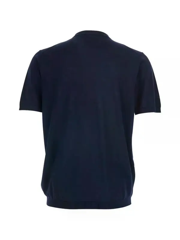 KANGRA Short-sleeved Knitted Top