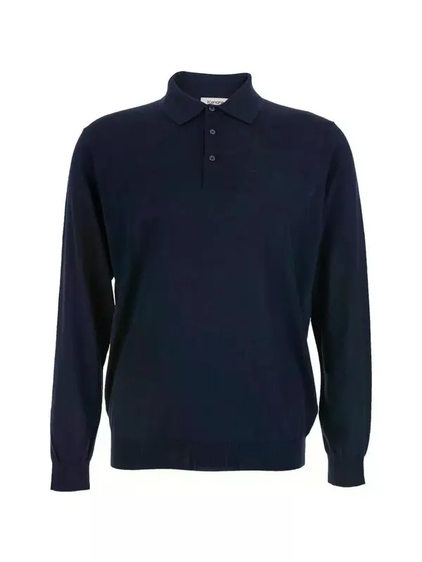 KANGRA Long-sleeved Polo Shirt
