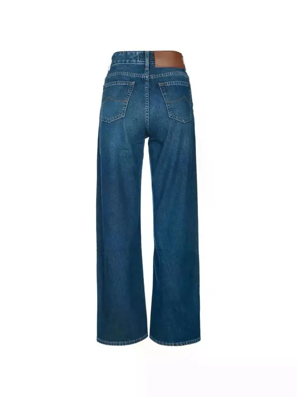 Jacob Cohen Five-pocket Wide-leg Jeans