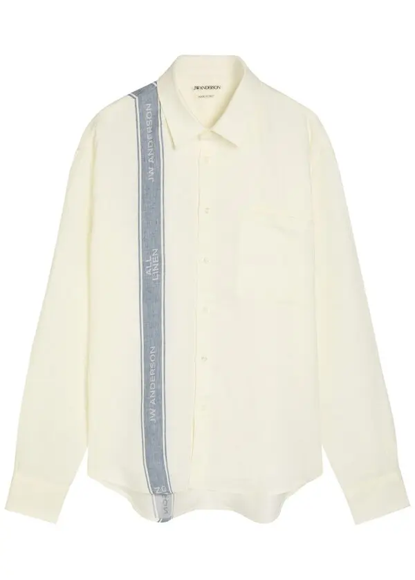JW Anderson Logo Linen Shirt