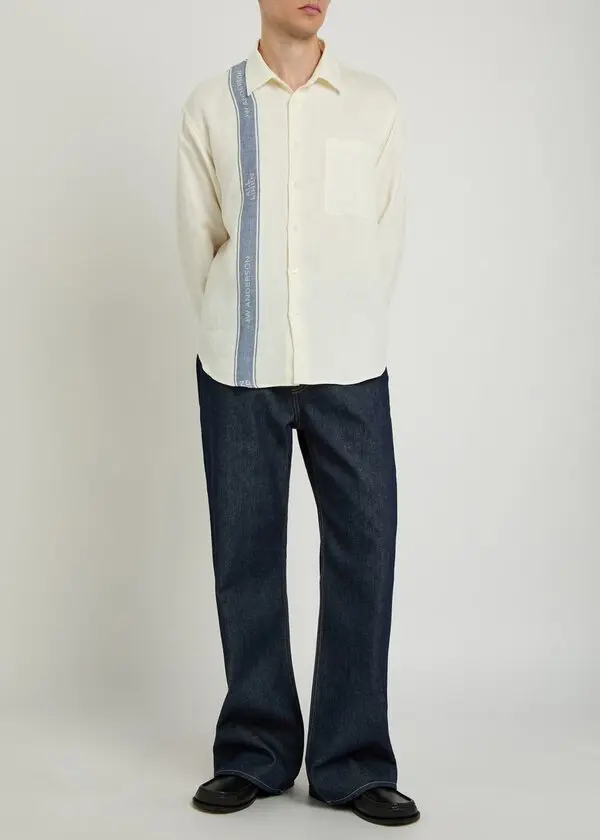 JW Anderson Logo Linen Shirt
