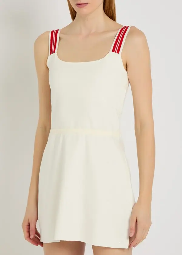 SPENCE Court Piqué Ponte Mini Dress